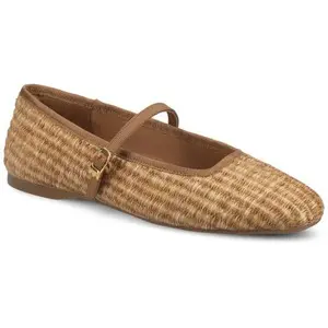 BIRDIES Hummingbird Raffia Mary Jane - Tan Raffia