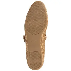 BIRDIES Hummingbird Raffia Mary Jane - Tan Raffia