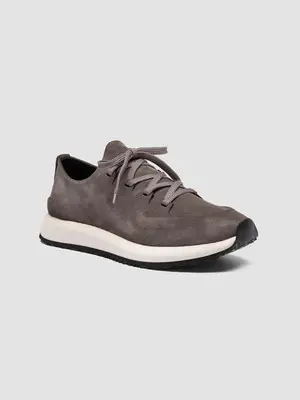Officine Creative Entire 001 Suede Sock Sneakers - Grey
