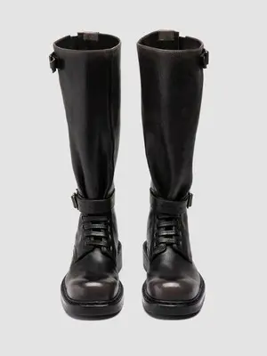 Officine Creative Dakota 003 Leather Boots