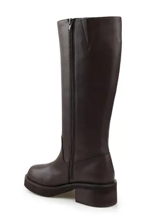 CANDIE'S Casmir Knee High Boots - Brown