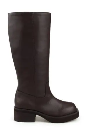 CANDIE'S Casmir Knee High Boots - Brown
