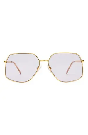 AIRE AIRE Altair 61mm Sunglasses Gold/sand/lavender Tint