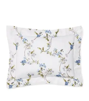 PRATESI Fresia Oxford Pillowcase - Blue