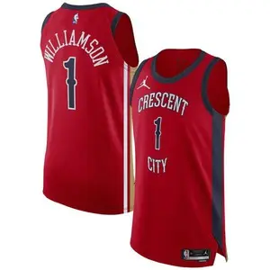 JORDAN BRAND Zion Williamson New Orleans Pelicans Statement Edition Authentic Jersey