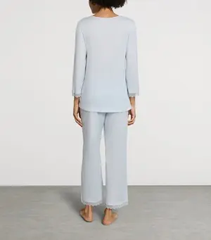 Hanro Cotton Long Inaya Pyjama Set