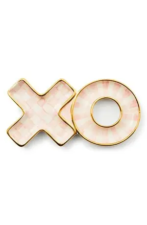 MACKENZIE-CHILDS Check Xo Dish
