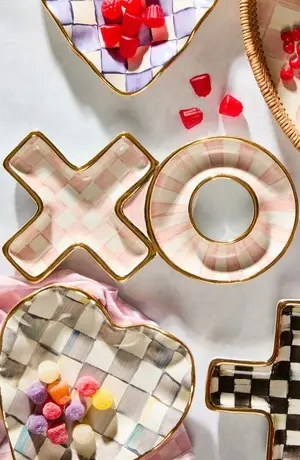 MACKENZIE-CHILDS Check Xo Dish