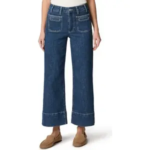 Paige Anessa Front Pocket Wide Leg Jeans