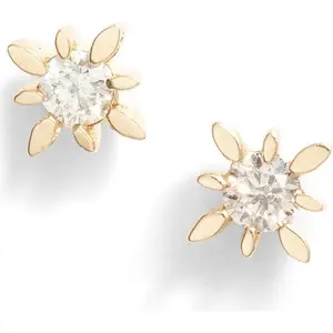 SET & STONES Geneva 14k Diamond Studs - Gold