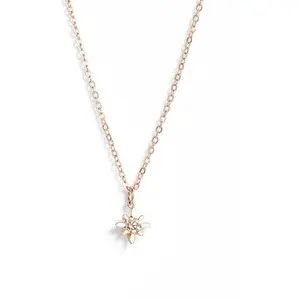 SET & STONES Geneva 14k Diamond Necklace - Gold