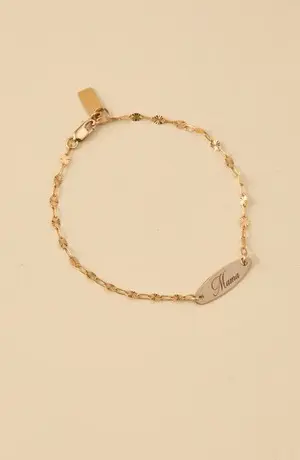 SET & STONES Mama Pendant Bracelet - Gold