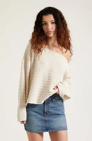 PACSUN Mid-rise Denim Miniskirt - Medium Indigo