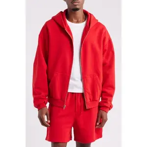 ELWOOD Core Zip Up Hoodie - Red