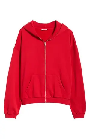 ELWOOD Core Zip Up Hoodie - Red