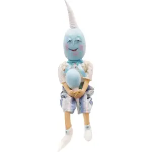 GALLERIE II Edward Gathered Traditions Joe Spencer's Figurine Doll 26 - Blue