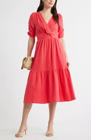 Caslon V Neck Day Dresses