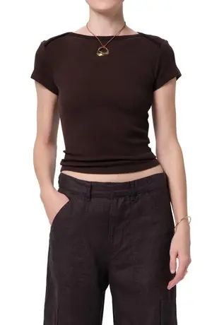 Women's Waffle Knit Long Sleeve T-Shirts