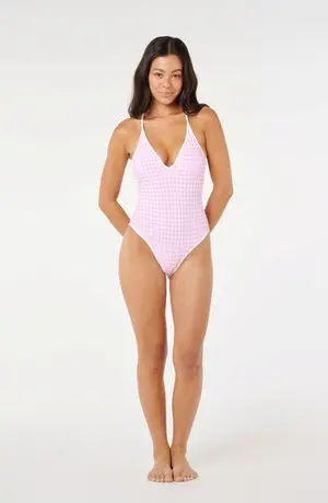 Rip Curl Classic Surf One-piece Swimsuit - Light Pink