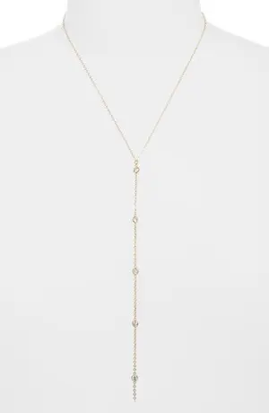 SET & STONES Faye Lariat Necklace