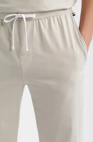 BOSS Mix Match Pajama Joggers - Open Grey