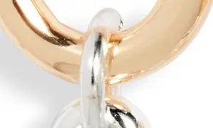 Nordstrom Orb Accent Frontal Drop Earrings