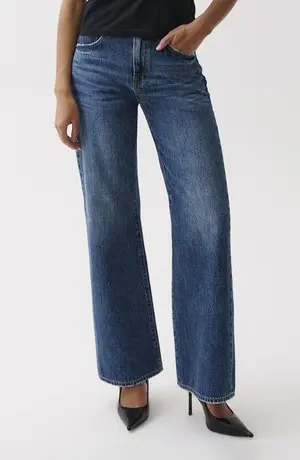 PISTOLA Larsen High-waist Wide-leg Jeans - Daring