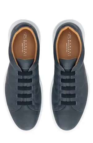 Robert Barakett Williams Stretch Lace Sneakers - Blue