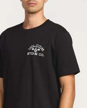Volcom Always Ripping Short Sleeve Tee - Black