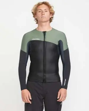 Volcom 1.5mm Modulator Full-zip Jacket - Light Olive