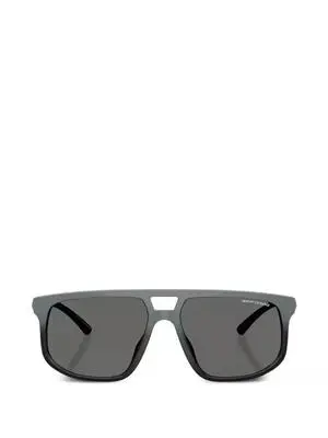 Armani Exchange Pilot-frame Sunglasses - Grey