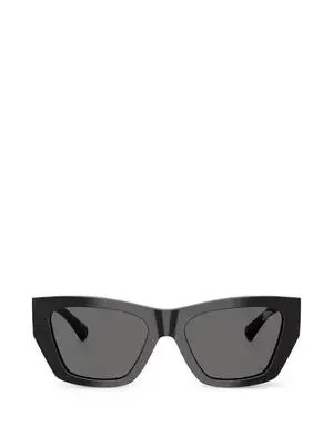 Burberry Geometric-frame Sunglasses - Black