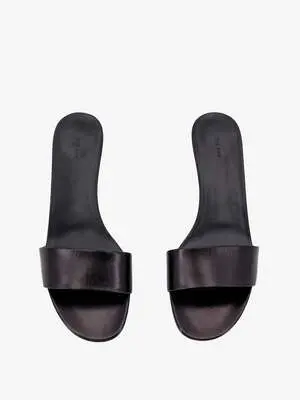THE ROW Leather Slides