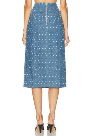 Carolina Herrera High-waisted Midi Skirt