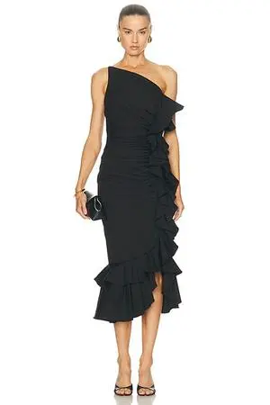 Carolina Herrera One Shoulder Cocktail Dresses