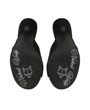 NAKED WOLFE Maxime Heels - Black