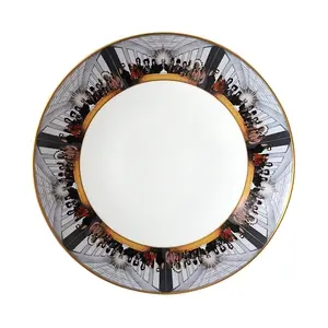 Bernardaud L'art De La Table Last Supper Megaplex Marco Brambilla Coupe Plate - Multi