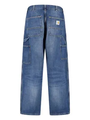 Carhartt Work In Progress Double Knee Jeans - Blue