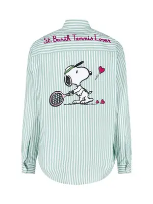 MC2 SAINT BARTH Brigitte Striped Shirt - Multi