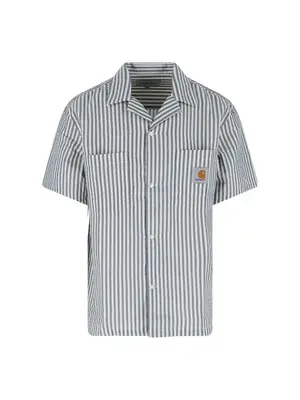Carhartt Work In Progress Shirt "leevel - Light Blue