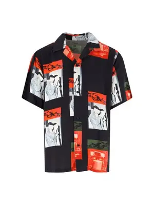 Carhartt Work In Progress Printed Shirt "sean Hamilton - Multi
