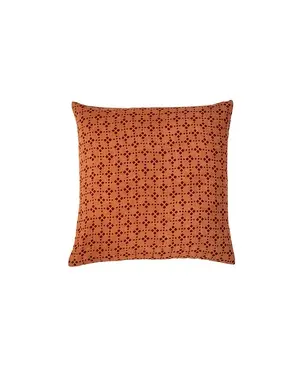 ALAMWAR Anjali Dots Decorative Pillow Cover - Cinnamon/brown