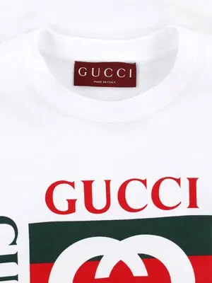 Gucci Gg Print T-shirt - White