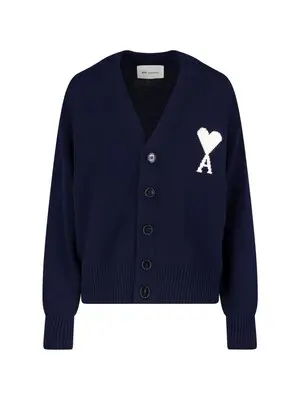 AMI Paris De Coeur Cardigan