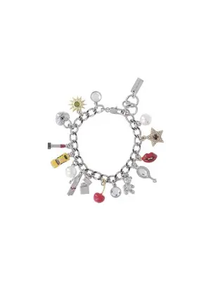 Marc Jacobs Trinket Charm Bracelet - Silver