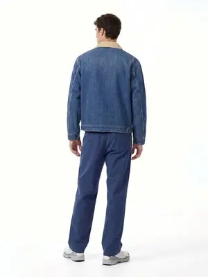 Carhartt Work In Progress Og Detroit Denim Jacket - Blue