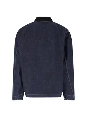 Carhartt Work In Progress Og Detroit Denim Jacket - Blue
