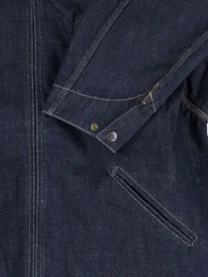 Carhartt Work In Progress Og Detroit Denim Jacket - Blue