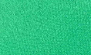 CECE DUPRAZ Ruffle Tie Neck Puff Sleeve Top - Medium Green