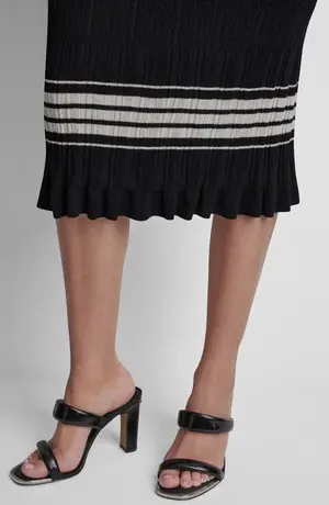 Dkny Rib Knit Midi Dress